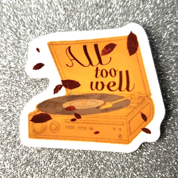 Taylor Swift | Design | 10 Red Taylor Swift Waterproof Sticker Record ...